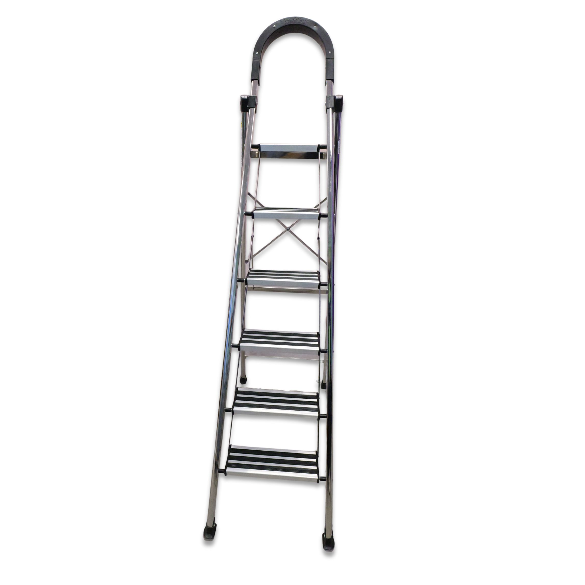 Buy VSA Single Ladder 6 Step | Foldable Ladder | Anti-Single Leverip ...