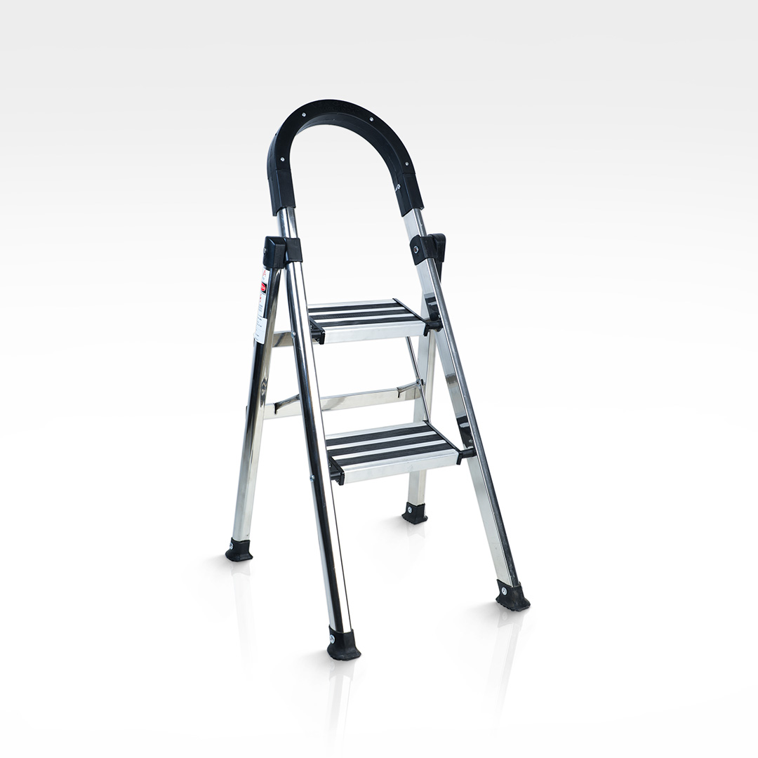 Buy VSA SS Ladder 2 Step | Foldable Ladder | Anti Slip Ladder ...